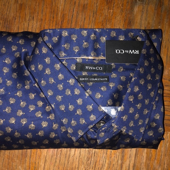 RW&CO. | Shirts | Mens Designer Dress Shirt | Poshmark